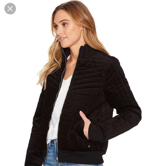 Volcom | Jackets & Coats | Volcom Outta My Lane Quilted Bomber Jacket ...